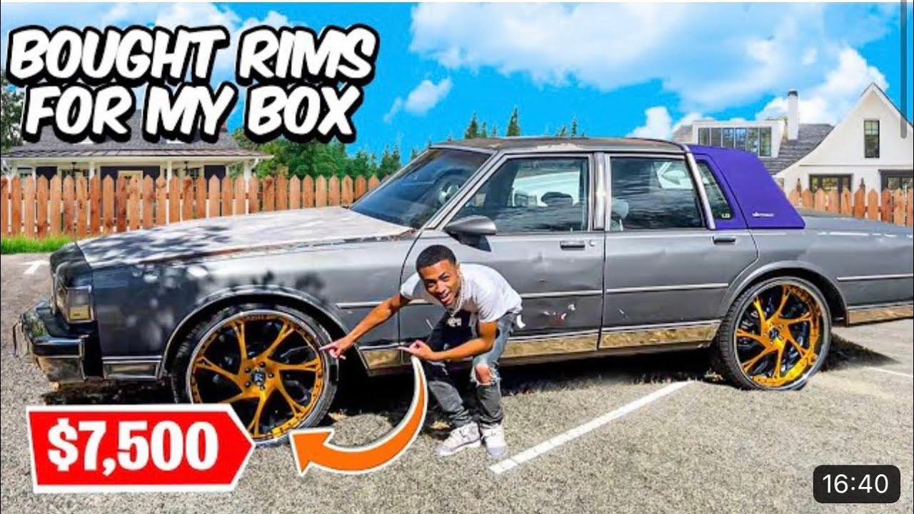 NEW RUCCI RIMS FOR MY BOX CHEVY! *383 STROKER BOX BUILD* - YouTube