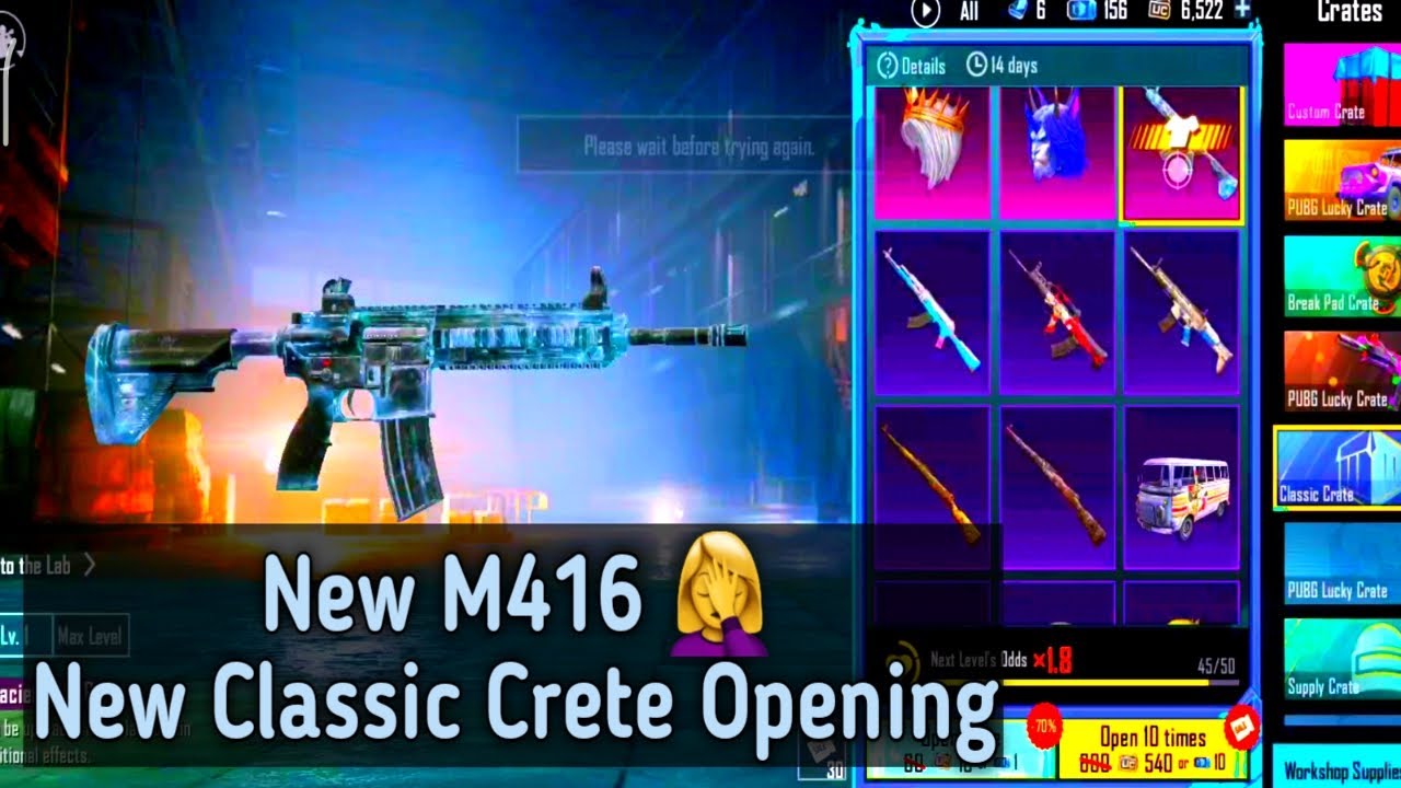 pubg mobile | new classic create opening 🤣🤦 - YouTube