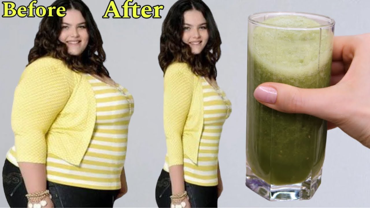 Miracle Drink! Lose 10 kg in Just One Month! Fat Burning Recipe ...