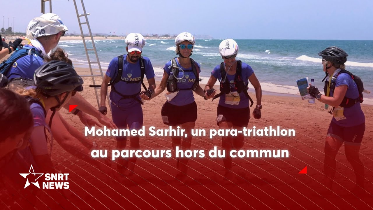 Mohamed Sarhir, un para-triathlon au parcours hors du commun - YouTube