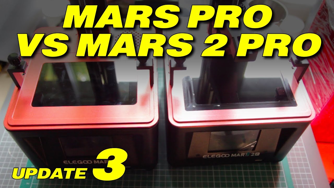 ELEGOO MARS 2 PRO VS MARS PRO EXPERIENCE - YouTube