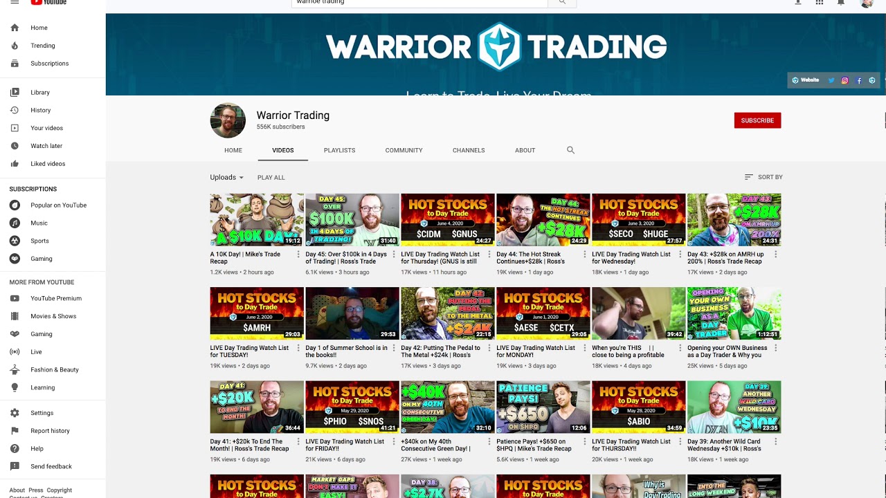 How To Learn To Trade For Free - YouTube