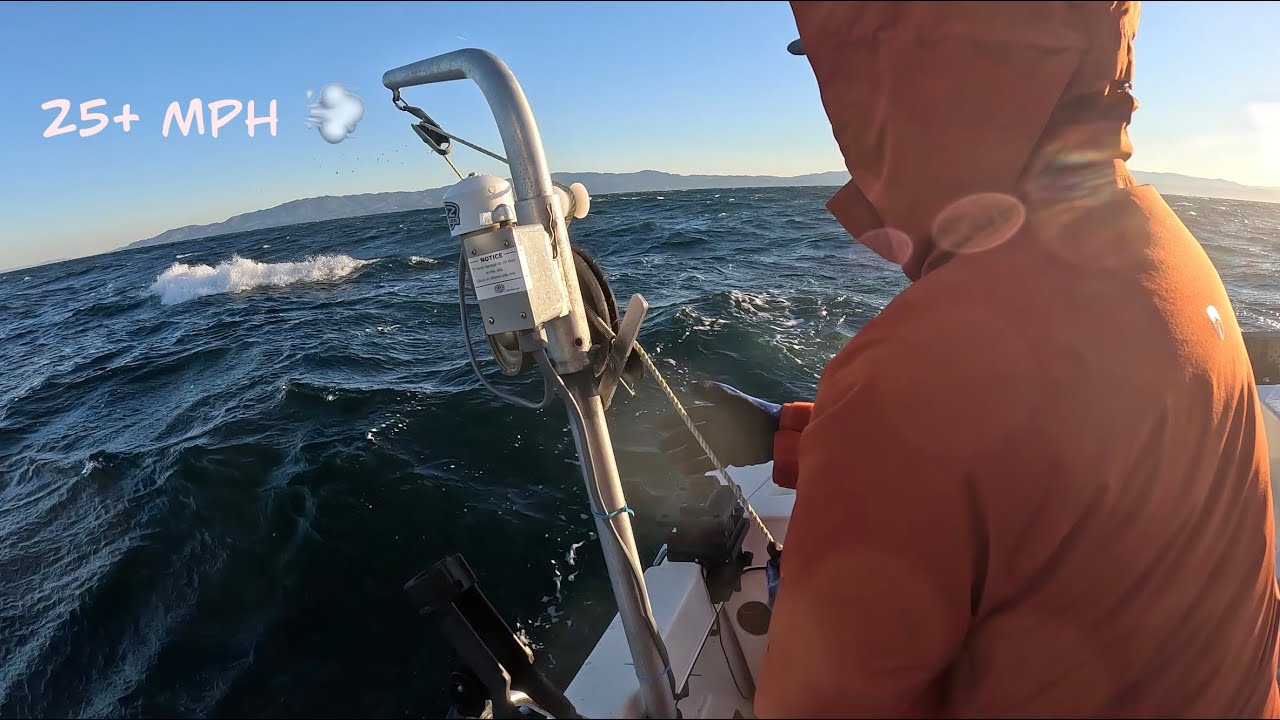 Crabbing in the WINDY & CHOPPY Ocean - YouTube