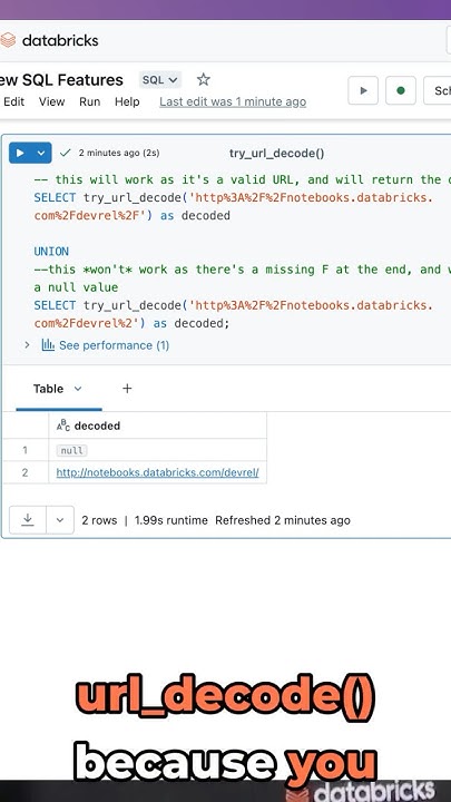 6 New SQL features in Databricks - YouTube