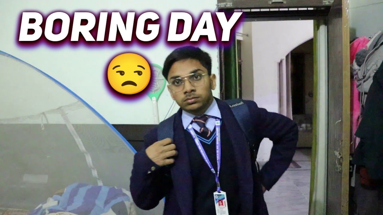 Boring School Day in my Life - YouTube