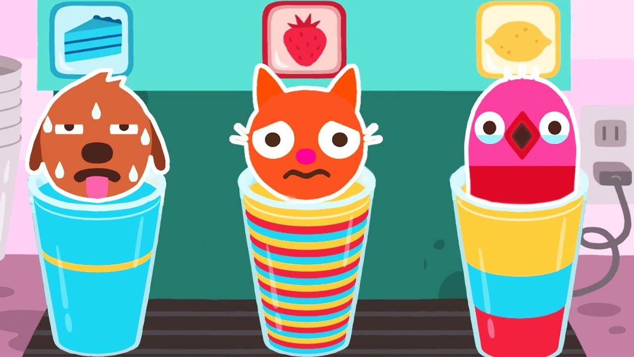 Sago Mini Sago Mini Pet Cafe - Play Fun Colors, Numbers & Shapes Match ...