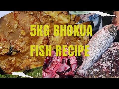 Bhokua Fish Curry || Recipe || 5kg|| Vlog - YouTube