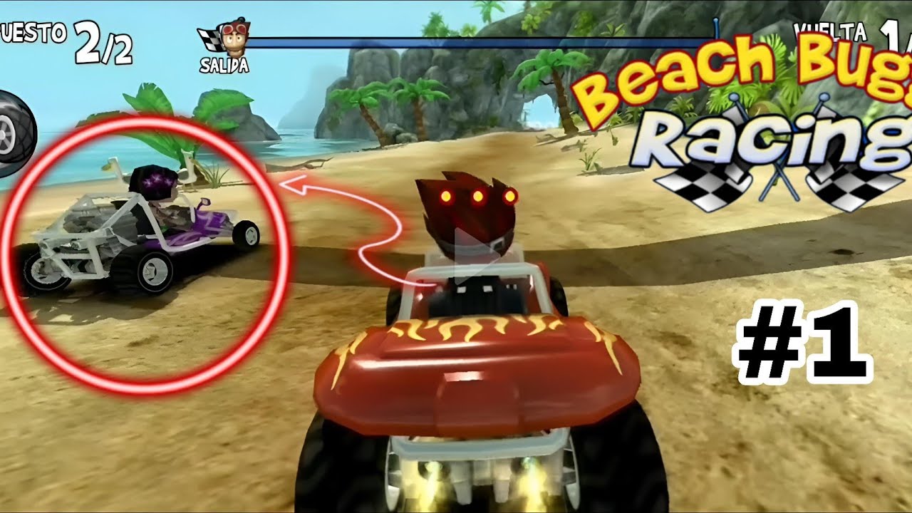 Beach Buggy Racing — Rez vs Leilani - YouTube