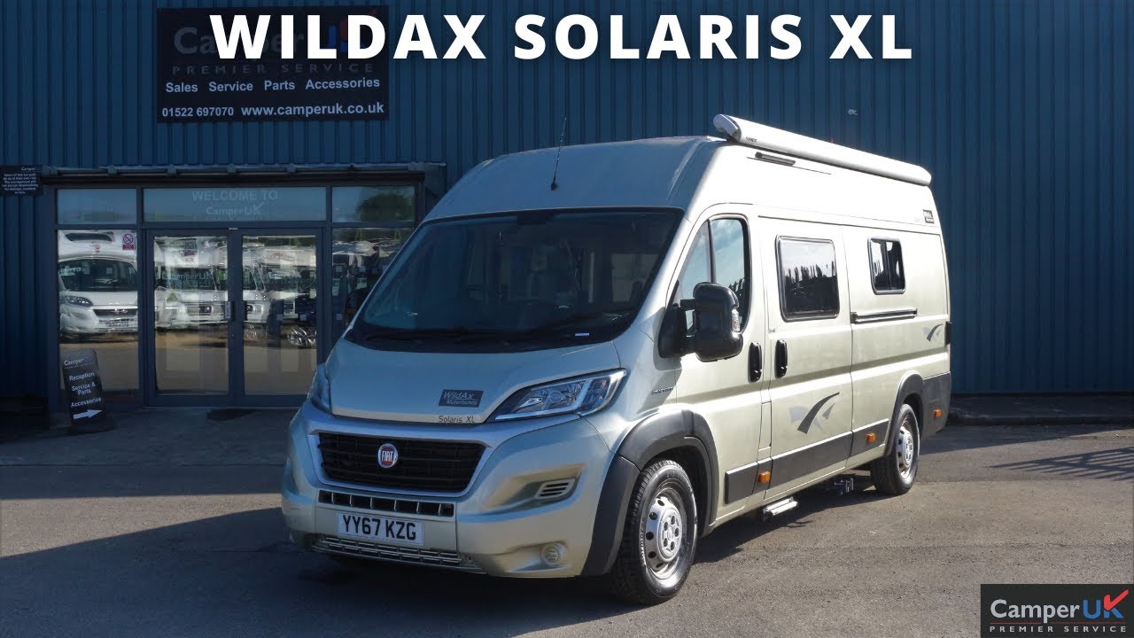 WildAx Solaris XL Motorhome For Sale at Camper UK - YouTube