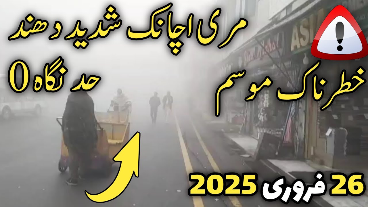 murree live snow today | murree nathiagali galyat latest update ...