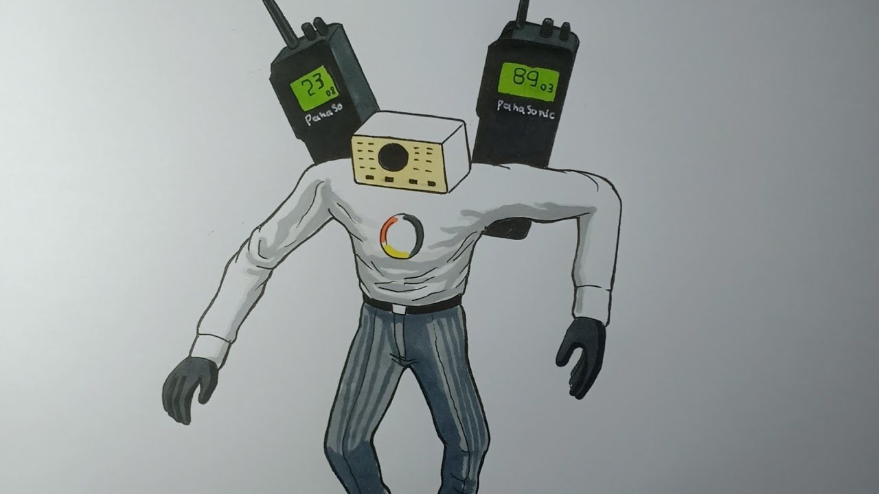 How To Draw Mecha Phone Man in Garrys Mod - YouTube