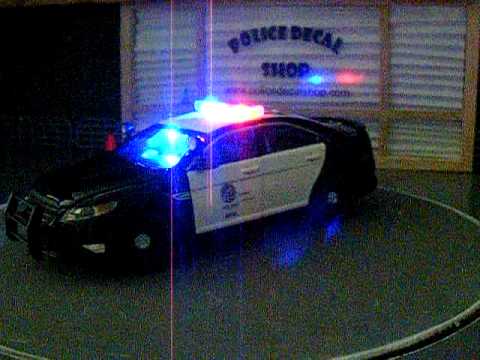 LAPD Ford Taurus SHO Patrol Car - YouTube