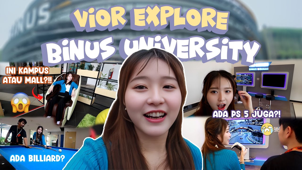 Vior Kuliah di BINUS Bekasi?!! EMANG BENERRR?!! - YouTube