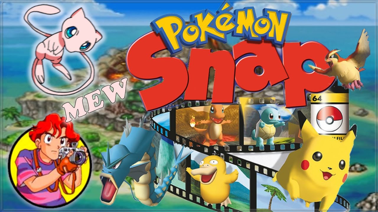 Pokémon Snap [N64] - All Courses / Complete PKMN Report / Mew - YouTube