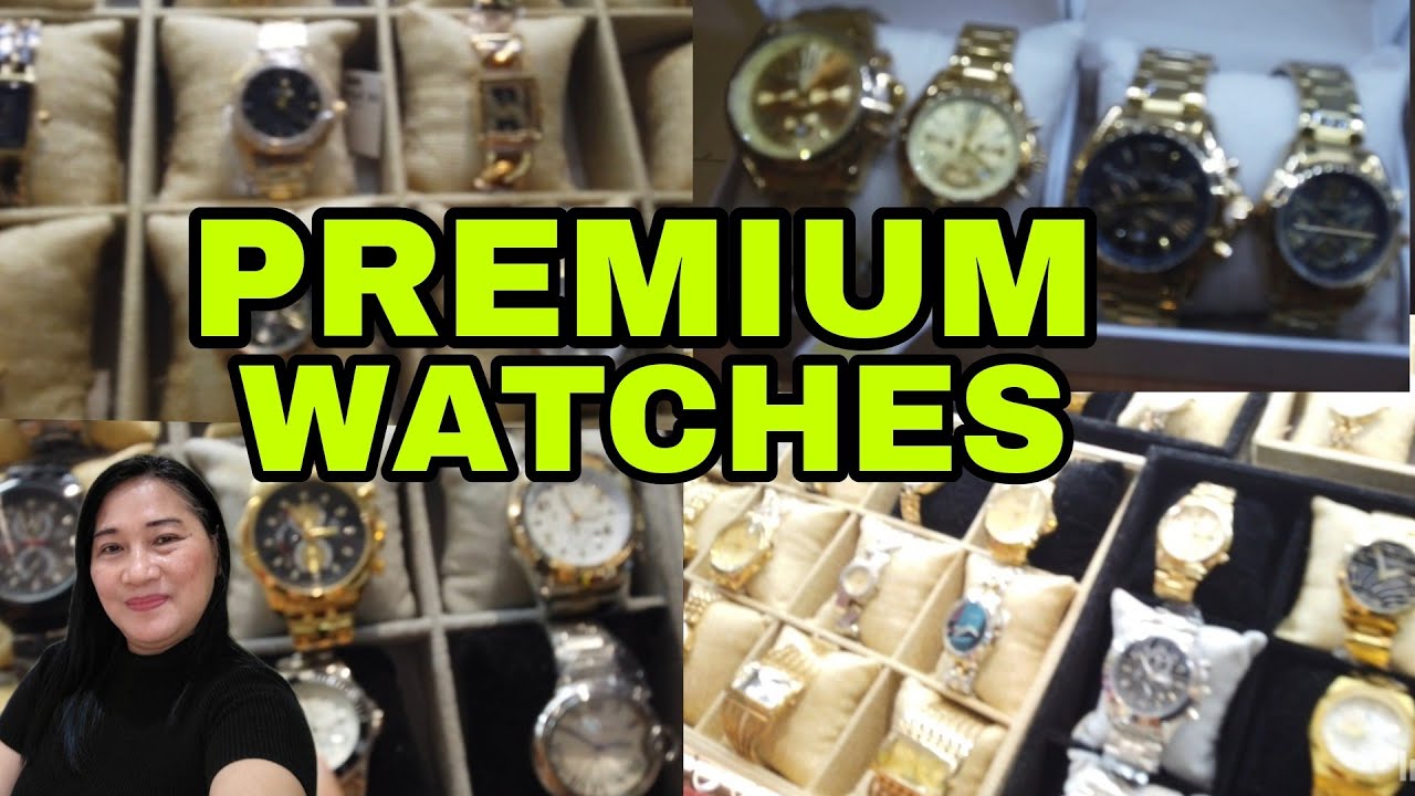 MGA MURANG WATCHES SA DIVISORIA - YouTube