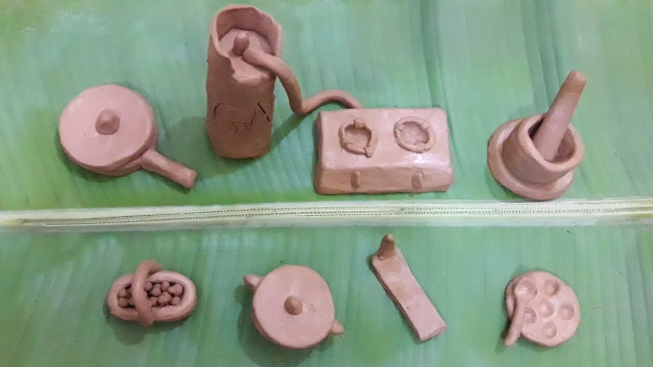 How To make clay Gas Stove/Mati Diye hari Patil Banano/Matir Geser Cula ...