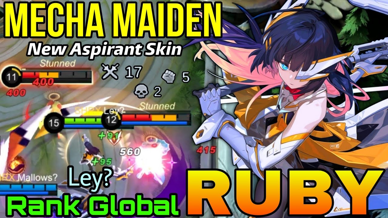 Mecha Maiden Ruby New The Aspirants Skin - Top Global Ruby by Ley ...