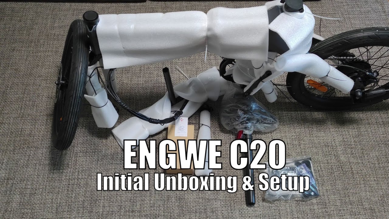 ENGWE C20 Initial Unboxing & Installation - YouTube