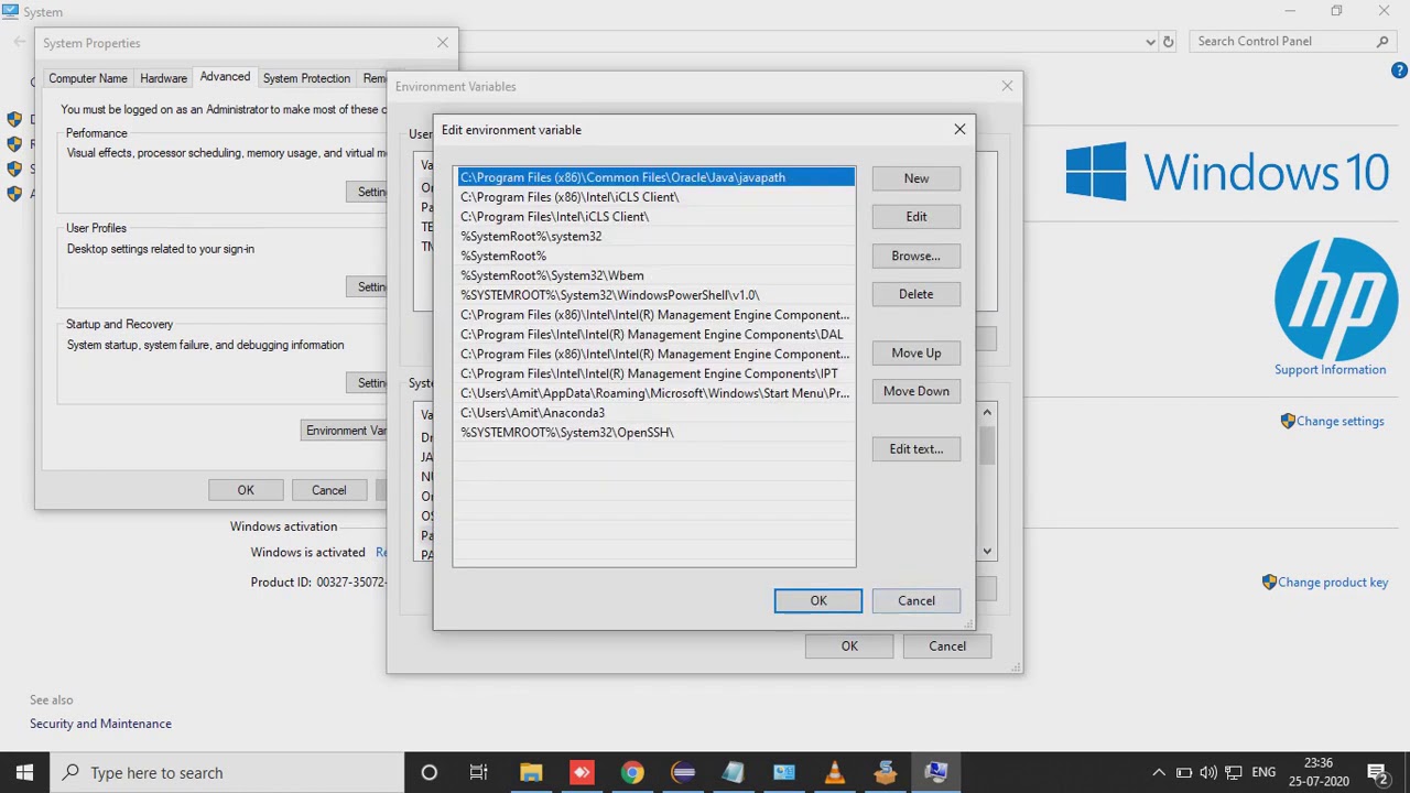 Javac Is Not Recognized As An Internal Or External Command Youtube