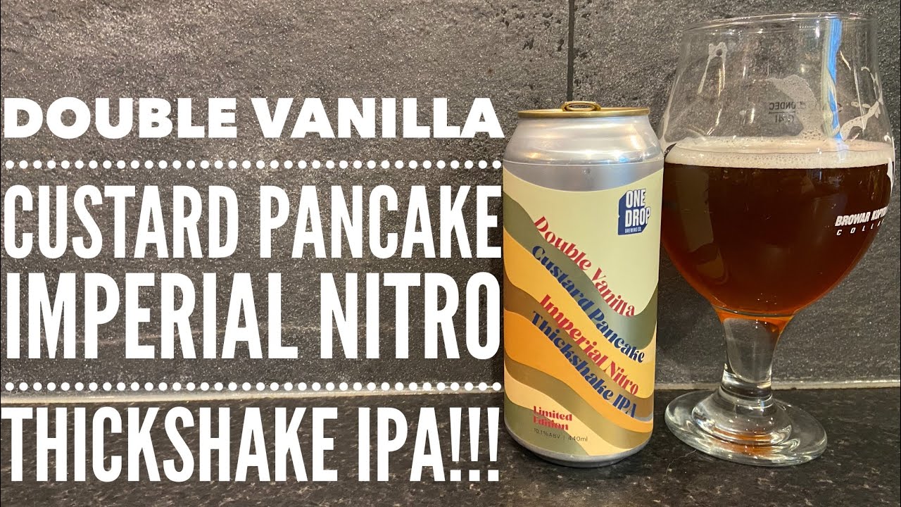One Drop Brewing Company , Double Vanilla Custard Pancake Imperial ...