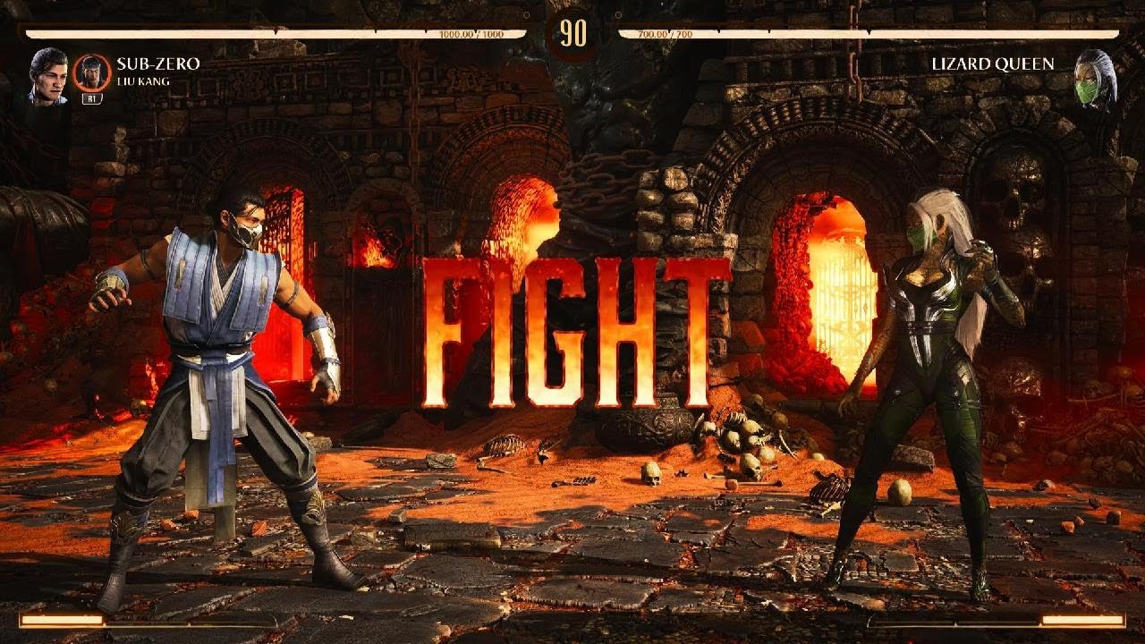 Mortal Kombat 1 - Armageddon Fight: Lizard Queen (Reptile + Sindel ...