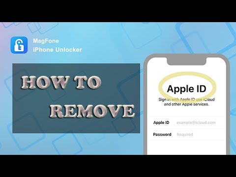 How to Remove Apple ID from iPhone without Data Loss | MagFone - YouTube