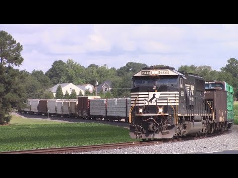 Leslie RS5T-RF Shenanigans - NS SD60E 6959 leading NS E-25 - YouTube