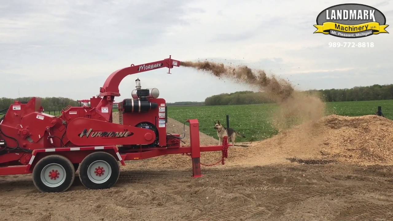 Morbark Hurricane 18 Test Run - YouTube