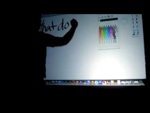 85 inch Wiimote IWB (Interactive Whiteboard) Rear Projection Setup ...