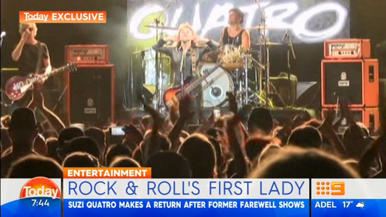 Suzi Quatro - Today interview Nov 2016 - YouTube