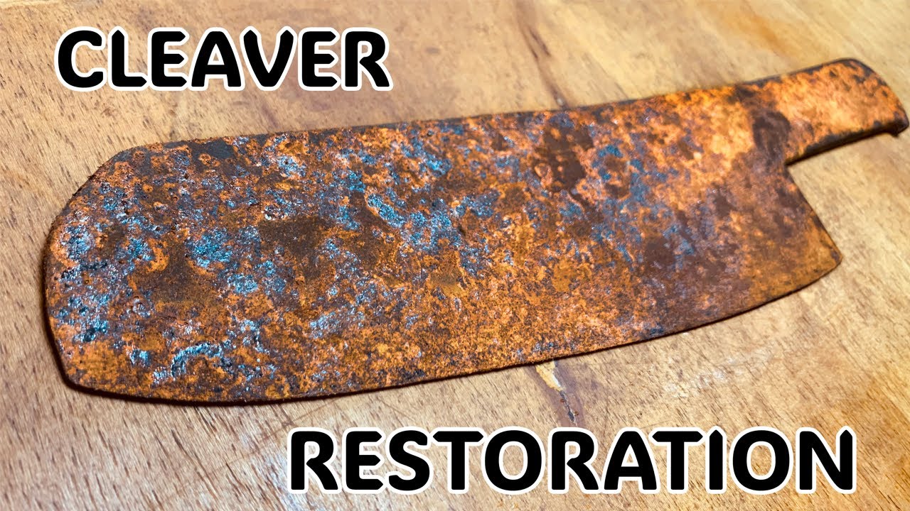 Rusted Cleaver Restoration | Extremely Rust | MrRefurb - YouTube