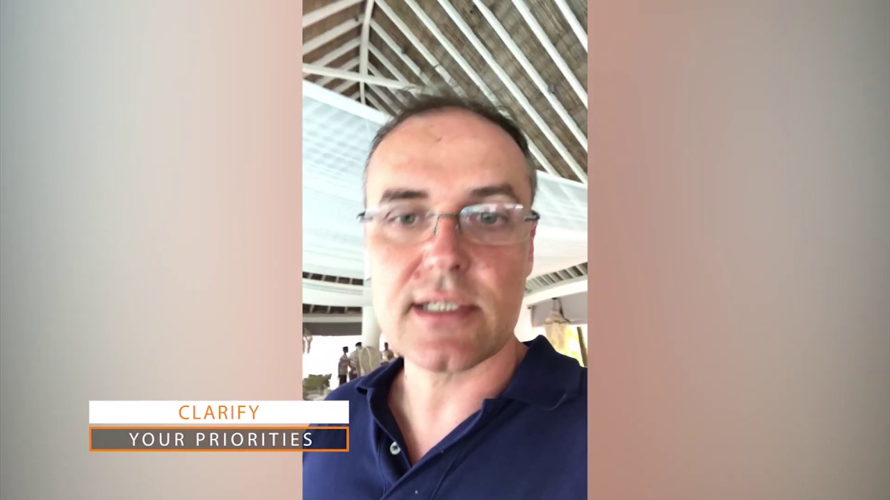 Jack Bosch - Clarifying Your Priorities - YouTube