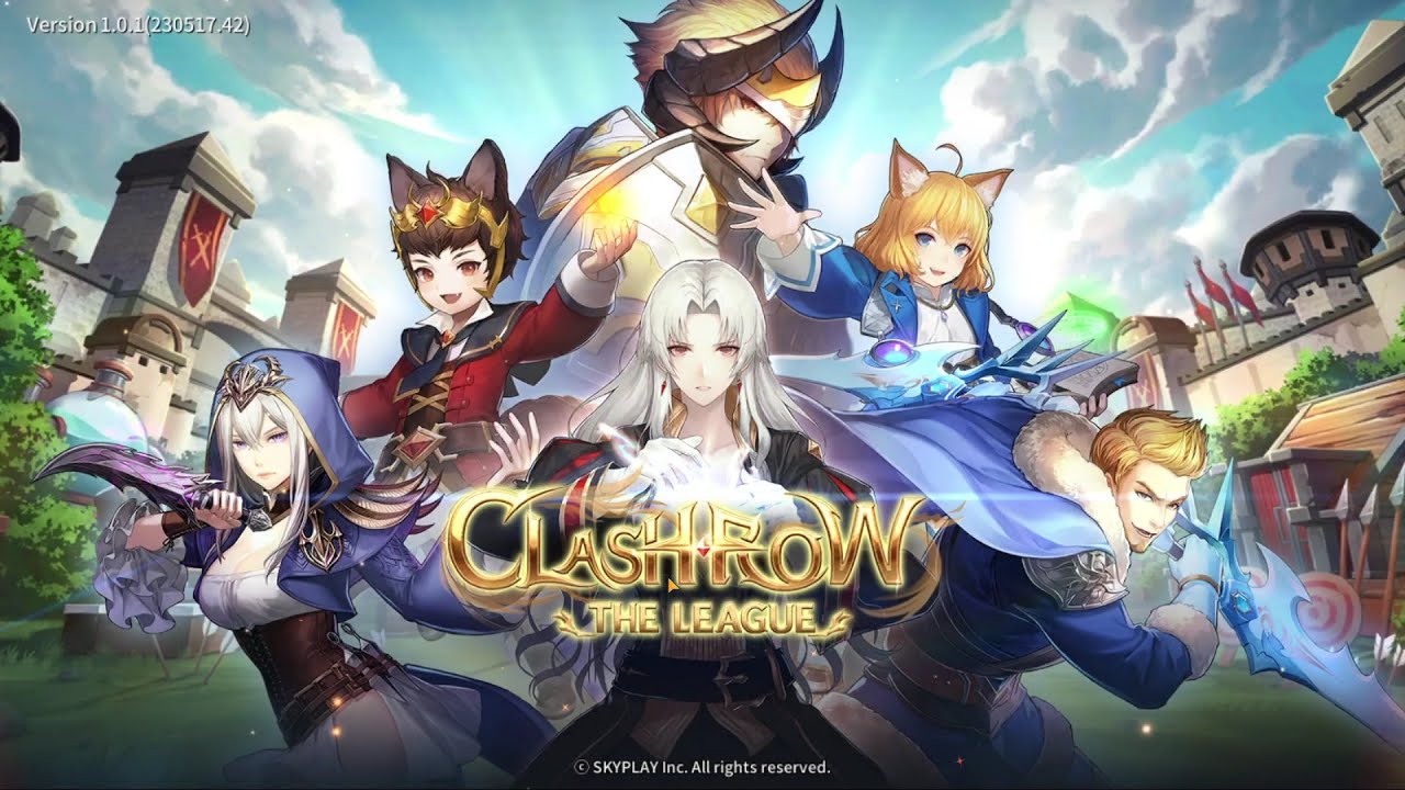 5월 신작 모바일게임 애니메이션 수집형 Rpg 클래시 로우 Clashrow 플레이 실시간 3d 모바일 전략 Slg