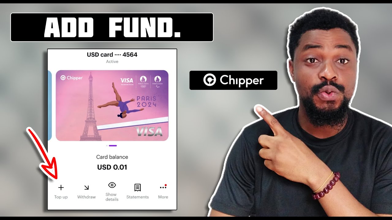 How to Fund Chipper Cash Dollar Prepaid Card. - YouTube
