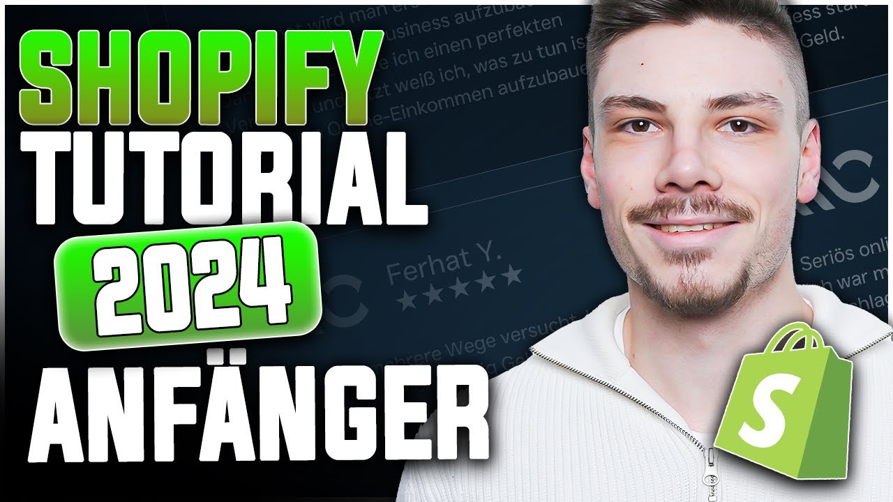 Das beste Shopify Tutorial für Anfänger 2024 - YouTube