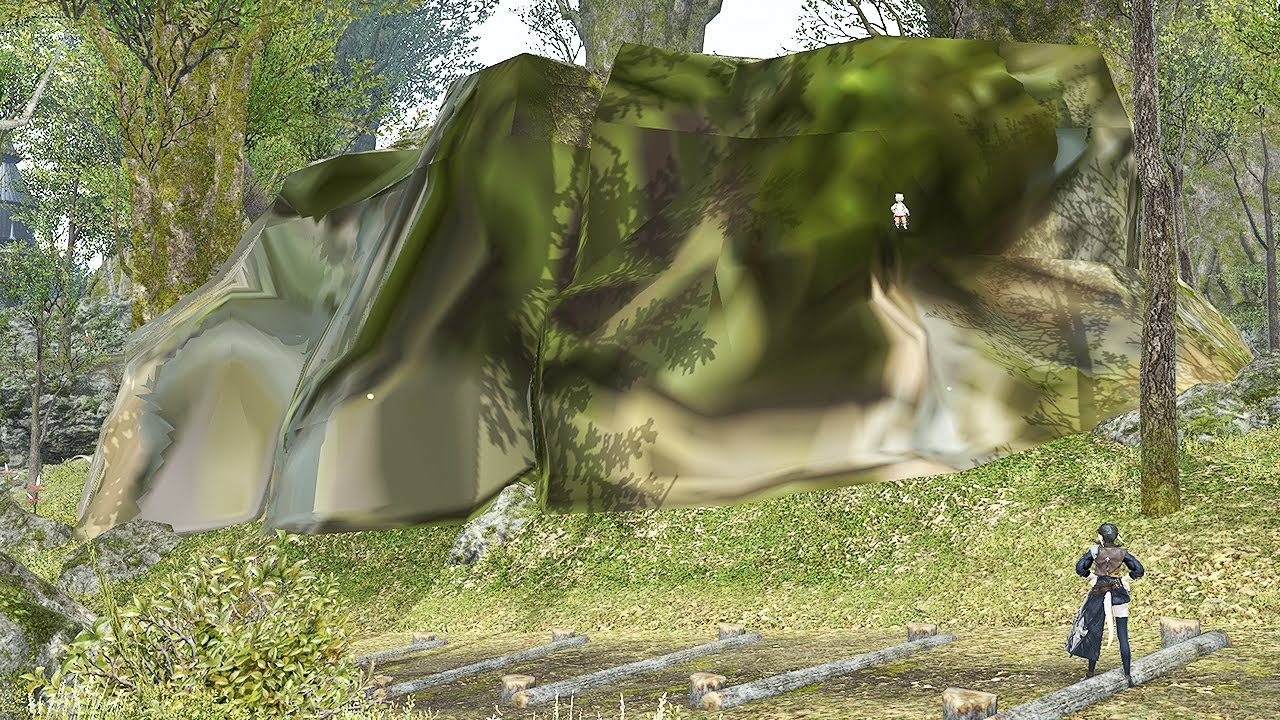 FFXIV - Greetings from Smooth Unrendered Rock - YouTube