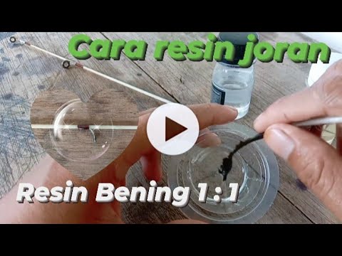 CARA RESIN JORAN MENGGUNAKAN RESIN BENING - YouTube