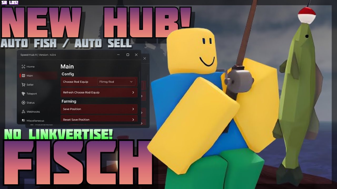 [New! 🎣] Fisch 🔥 No Linkvertise! Auto Fish / Auto Sell! and more🔥 PC ...