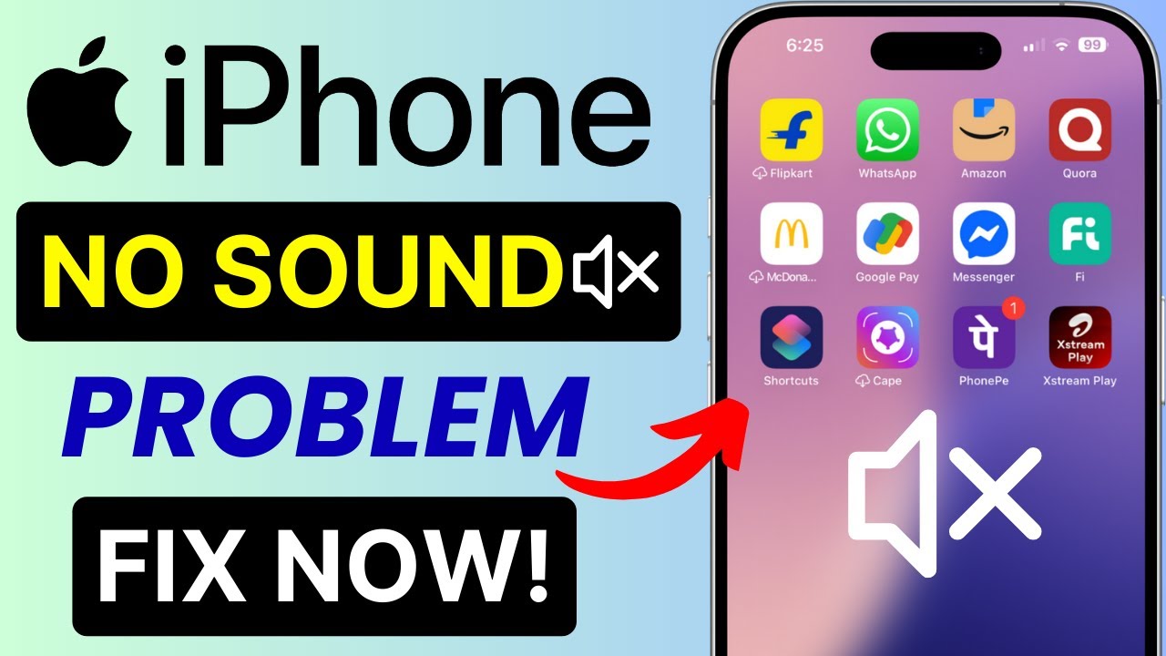 Sound Not Working on iPhone [iOS] 🔥 | iPhone Speaker Problem Fix ...