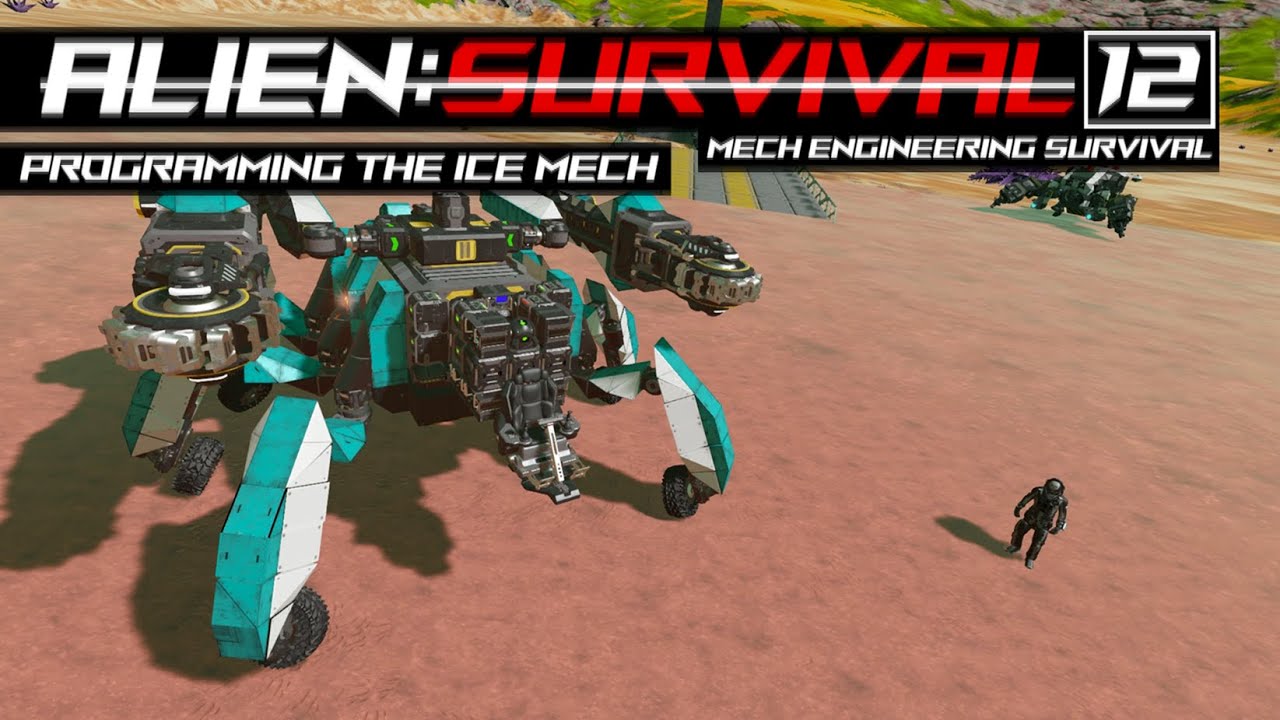 👾 Programming The Ice Mech 👾 | Alien:Survival [Ep.12] | Space Engineers ...