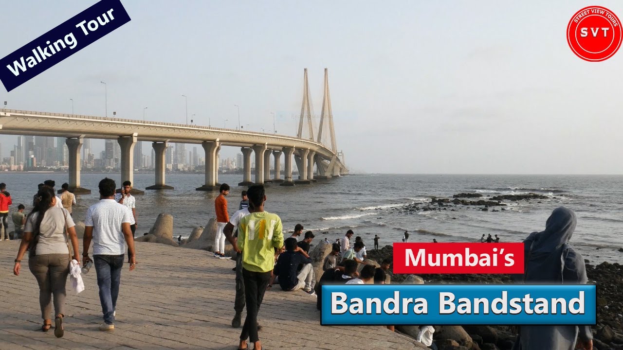 Bandra Bandstand | Vlog #08 | With English Subtitles | Walking Tour ...