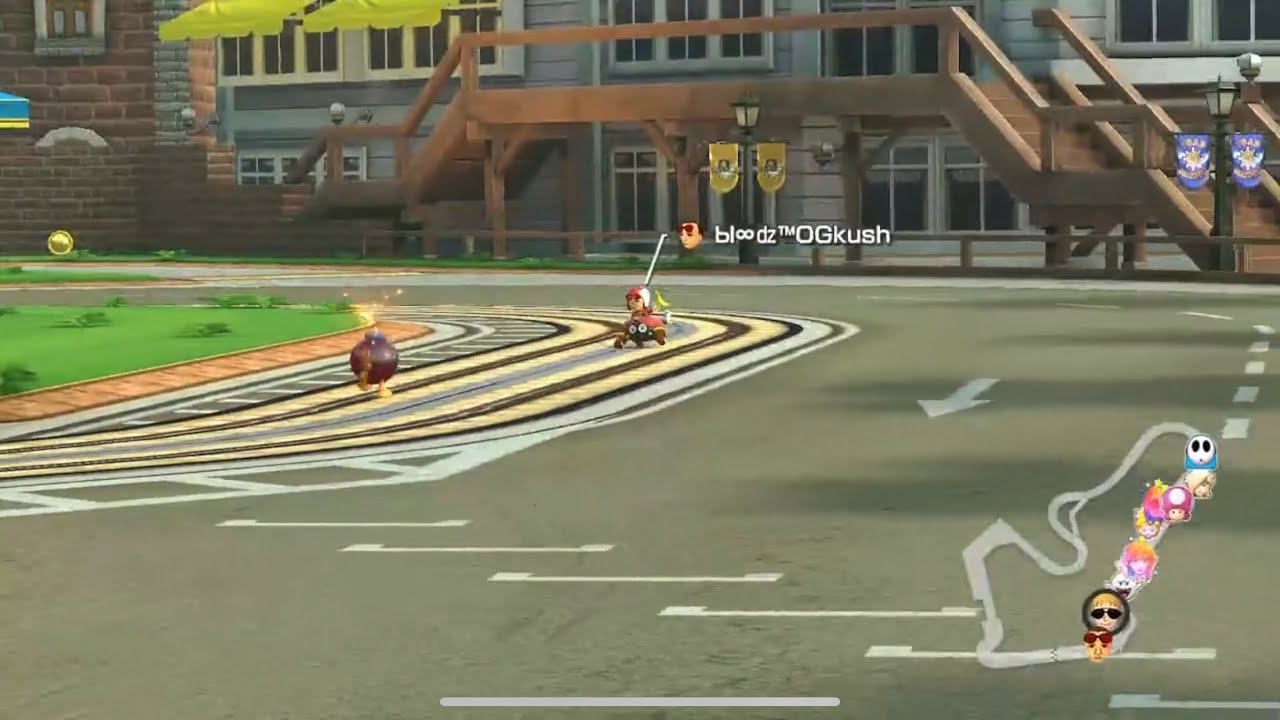 Epic Bomb Toss 😎💣 (Mario Kart 8 Deluxe) - YouTube