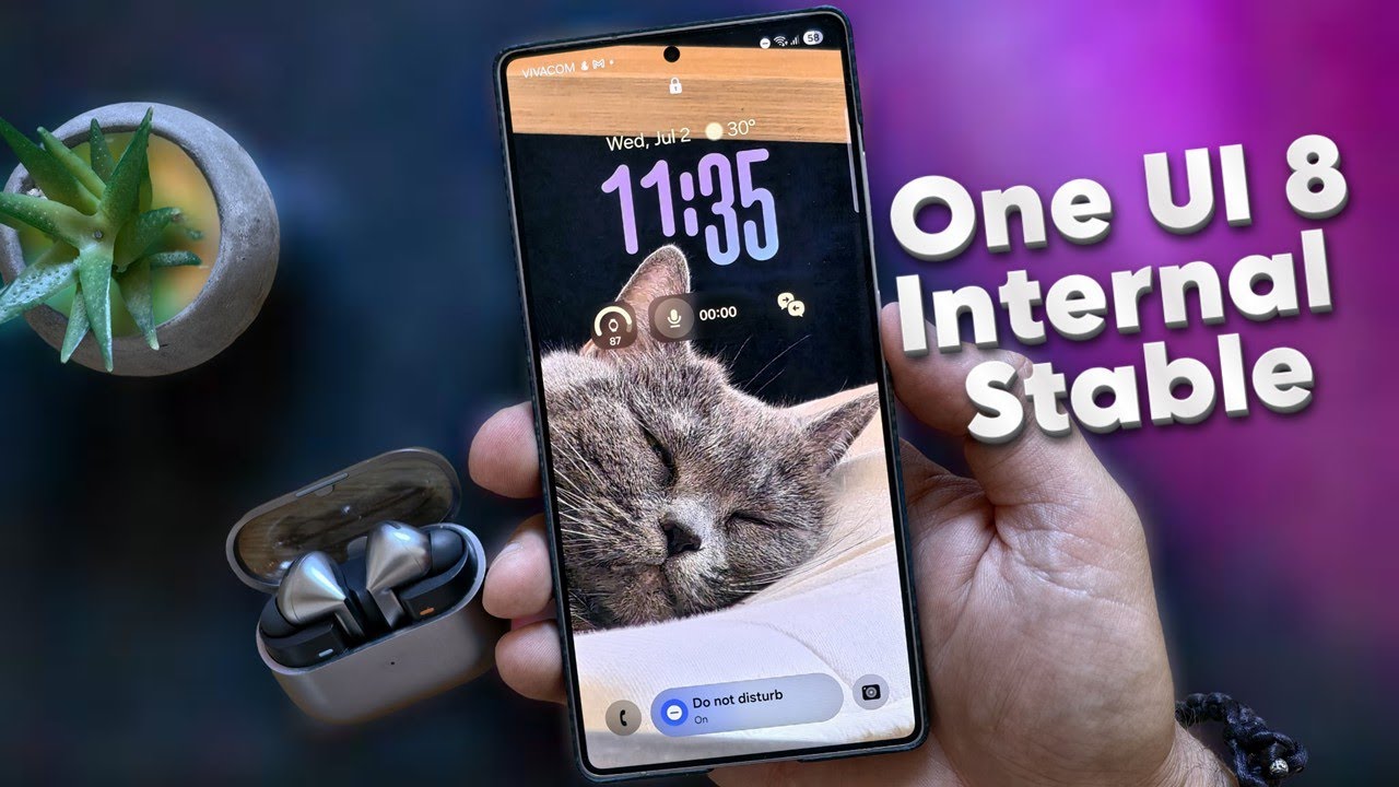 Samsung One UI 8 Internal Stable Build is Here! New Clock, Now Brief ...