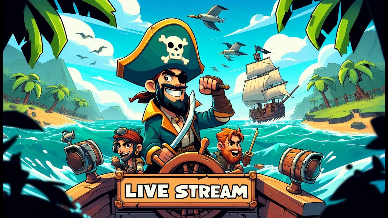 Walk The Plank Wed....Monday?!? Sea Of Thieves With The Crew! - YouTube