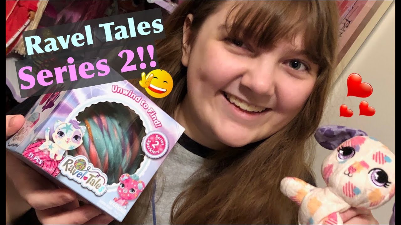 NEW Ravel Tales Series 2 Sparklers Plush Pets - Unravel Fun Surprise ...
