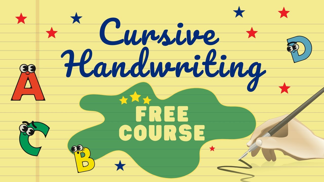 #2/11 Cursive Handwriting Course For Beginners - Lesson 1 - YouTube