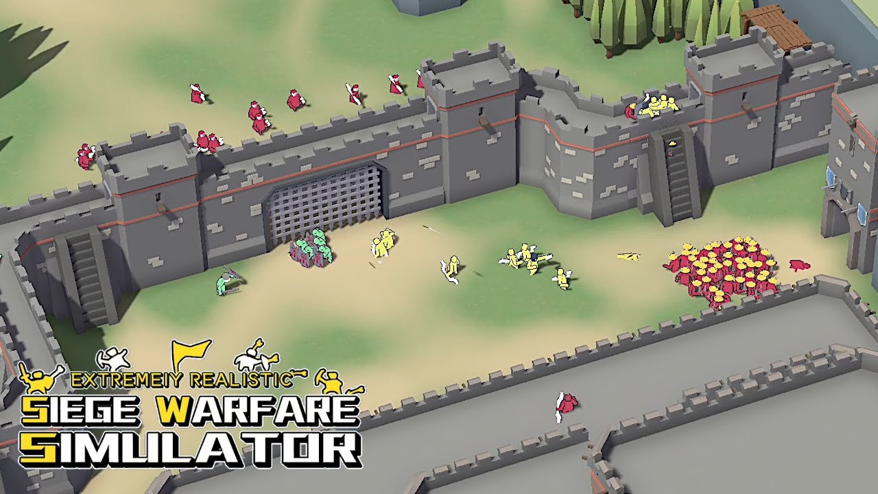 We storm the walls to victory in Extremely Realistic Siege Warfare ...