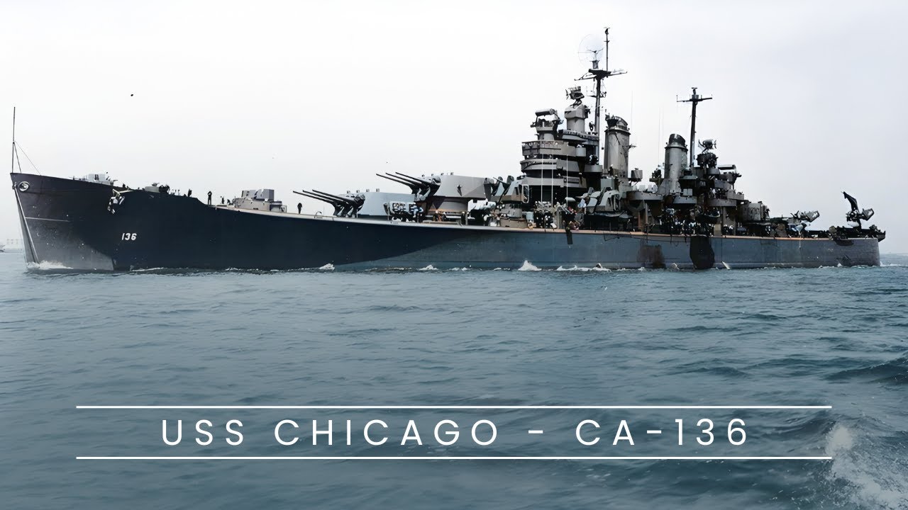 USS Chicago - CA-136 (Cruiser) - YouTube