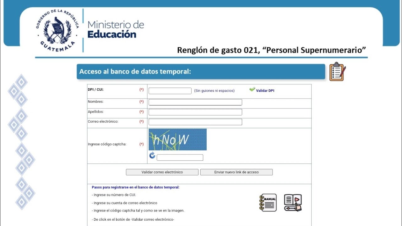 APLICAR EN LA CONVOCATORIA MINEDUC PLATAFORMA - YouTube