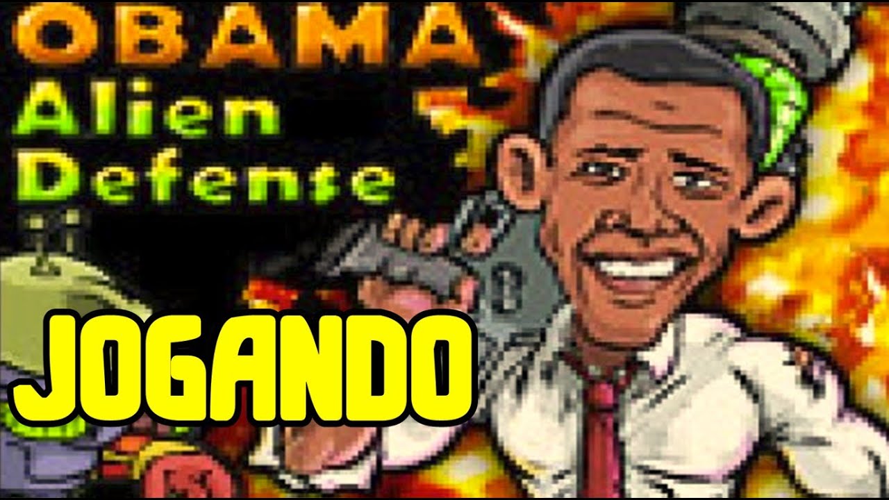 Obama Alien Defense - Flash Player Game - YouTube